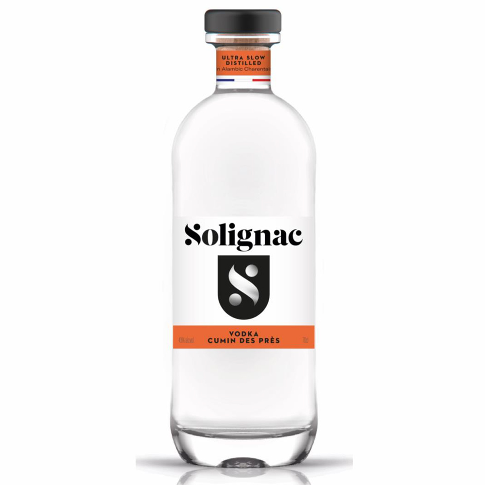 Vodka Solignac - Cumin des près - Caviar Ambassade